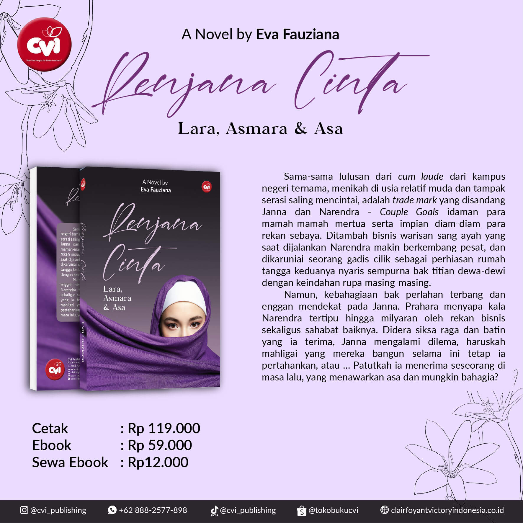 RENJANA CINTA Lara, Asmara dan Asa - PT. Cipta Victory Indonesia